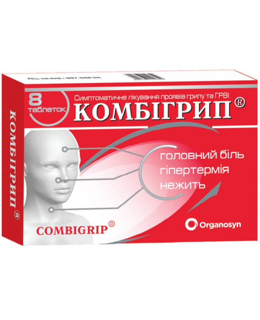 Комбигрипп ⇨ Аналгетики и антипиретики